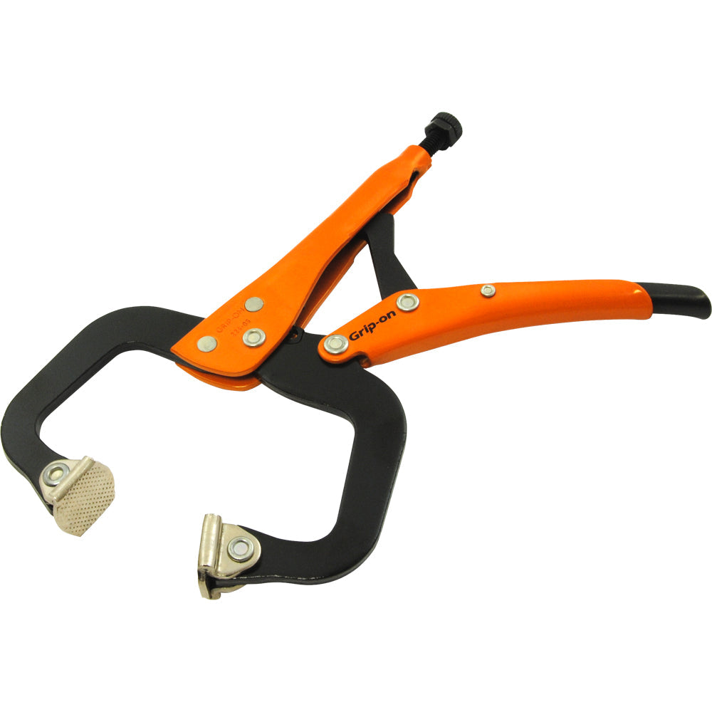 Grip-on® Locking C-Clamp with Swivel Pads – Dynamic Tools Online