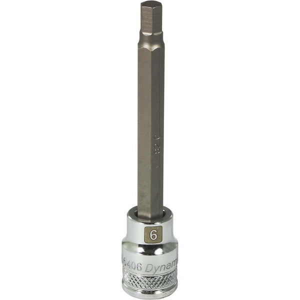 3/8" Drive Metric Hex Head Long length Chrome Bit Sockets – Dynamic ...